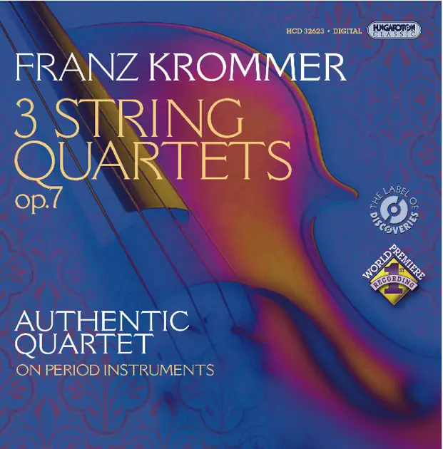 ‎Authentic Quartet의 Franz Krommer: 3 String Quartets op. 7 - Apple Music Classical