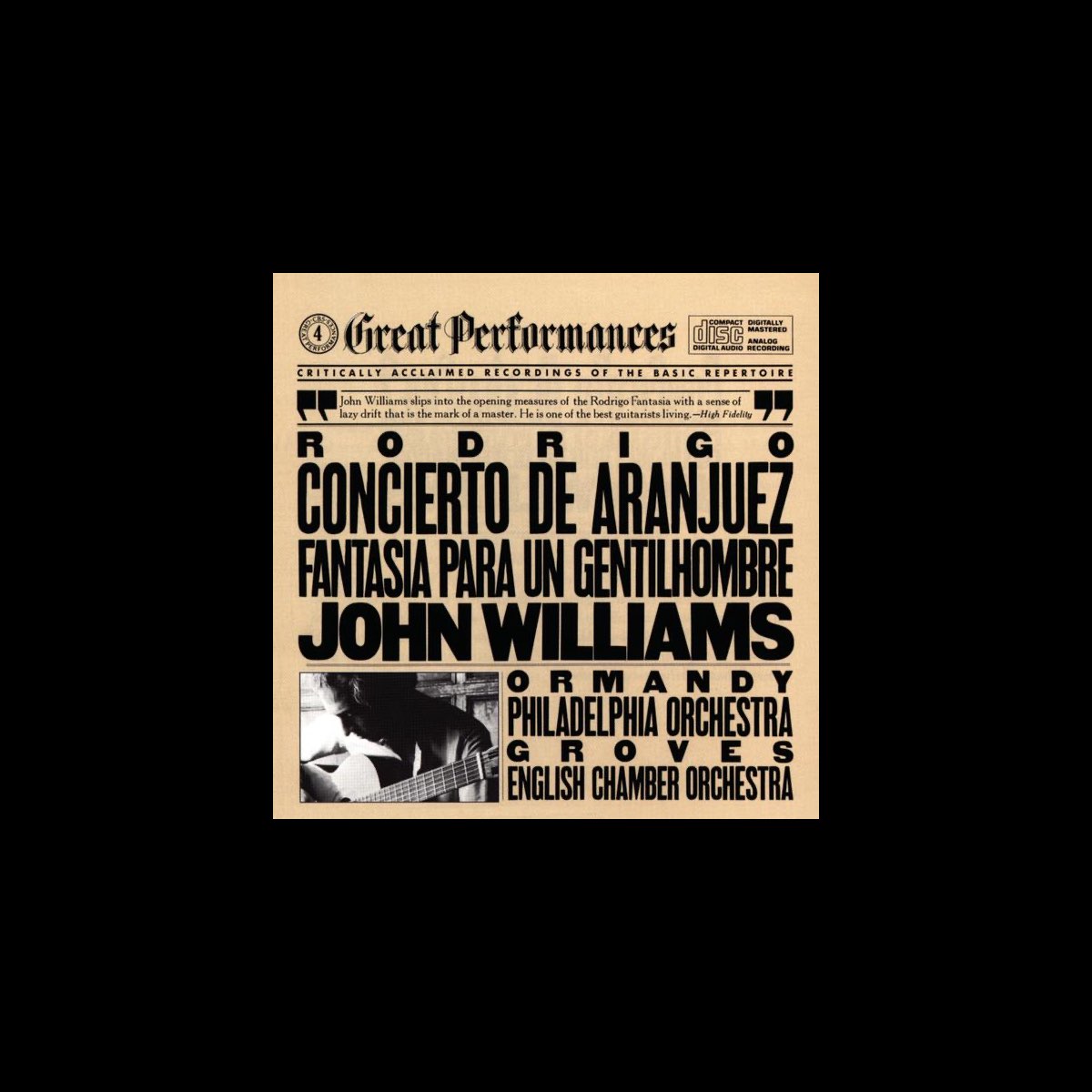 ‎Rodrigo: Concierto de Aranjuez; Fantasia Para Gentilhombre - Album by ...