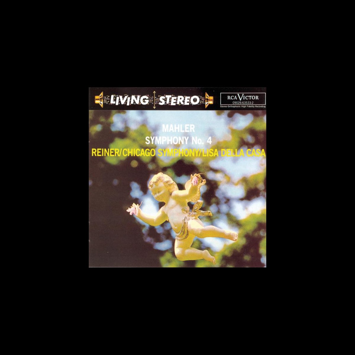 Mahler: Symphony No. 4” álbum de Fritz Reiner, Edward Houser, Chicago ...