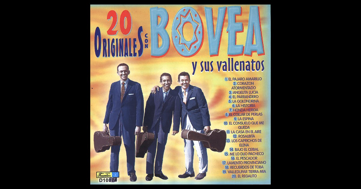‎Bovea y Sus Vallenatos: Exitos Originales - Bovea y Sus Vallenatos的專輯 ...