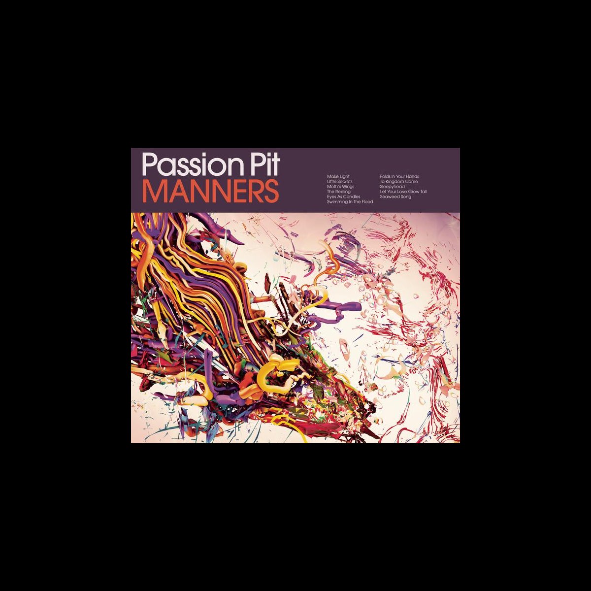 Passion Pit Manners Bonus Track Album Cover