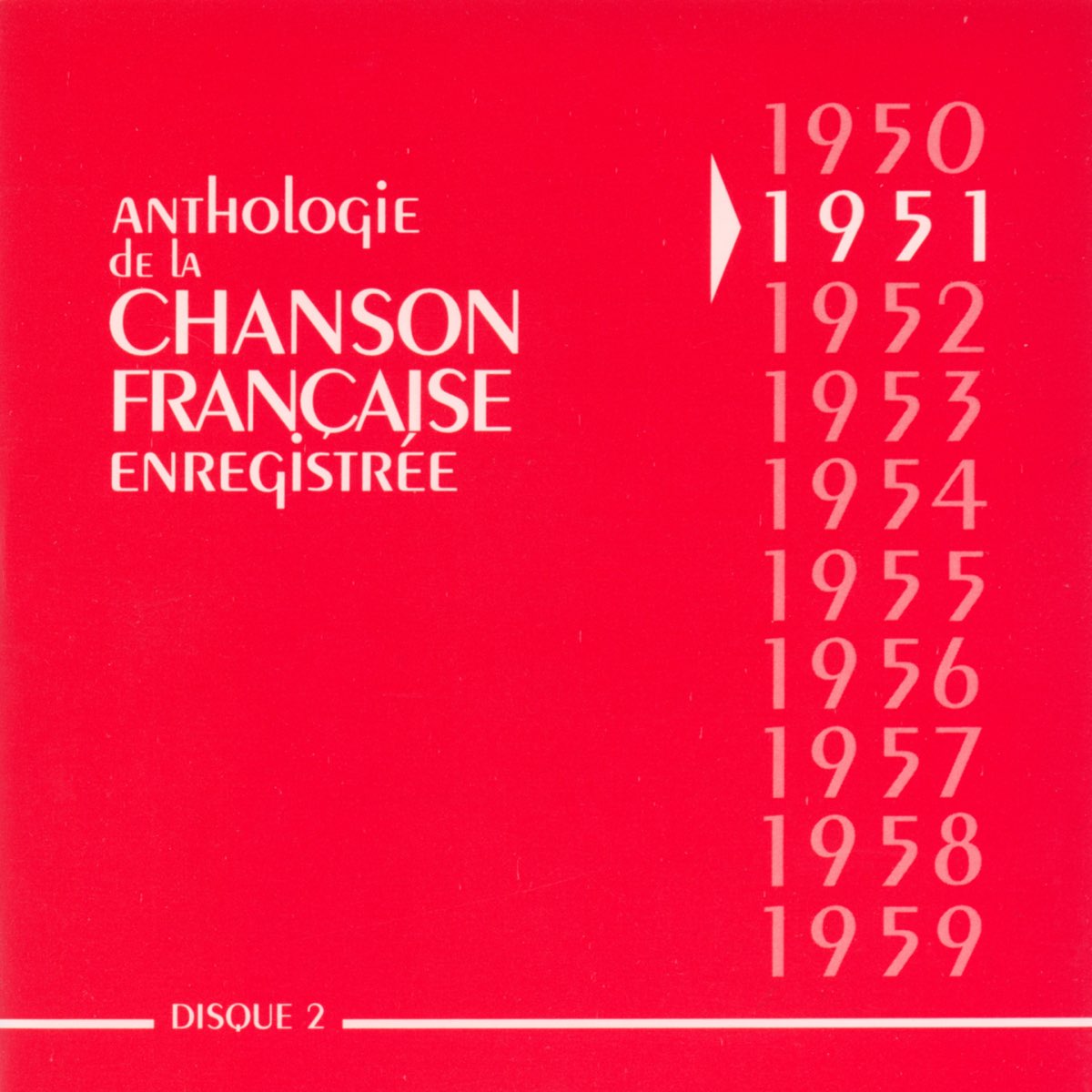 ‎Anthologie de la chanson française : 1951 – Album par Multi ...