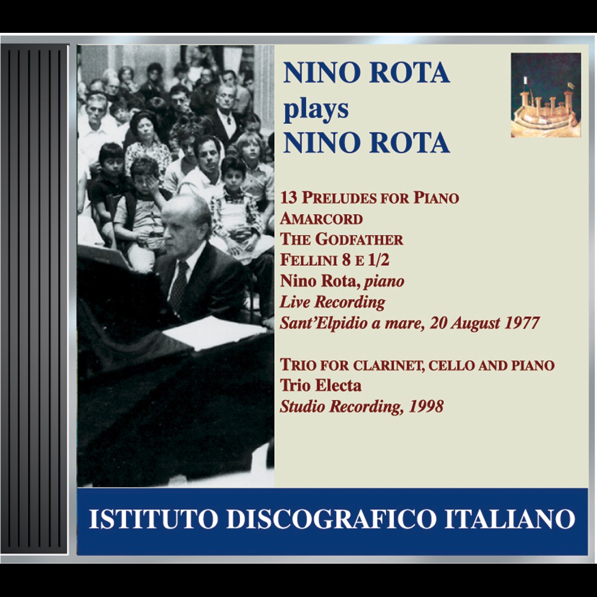 ‎Rota: Nino Rota Plays Nino Rota - Album by Nino Rota, Federico Paci ...