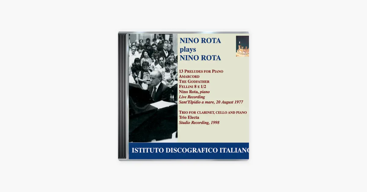 ‎Rota: Nino Rota Plays Nino Rota by Gabriele Bonolis — Apple Music ...