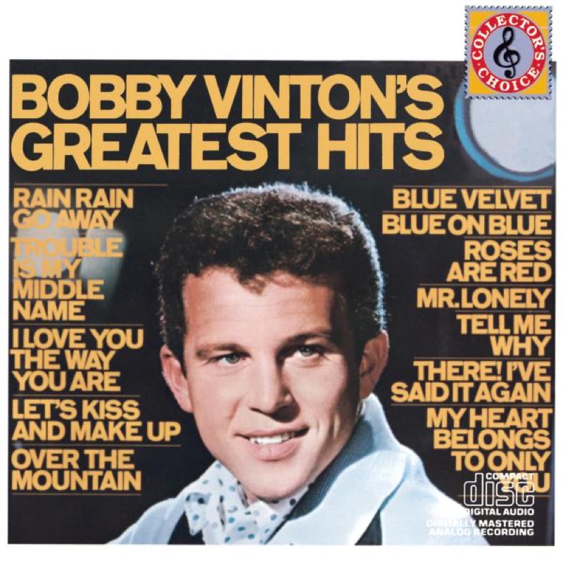 Blue Velvet - Bobby Vinton: Song Lyrics, Music Videos & Concerts