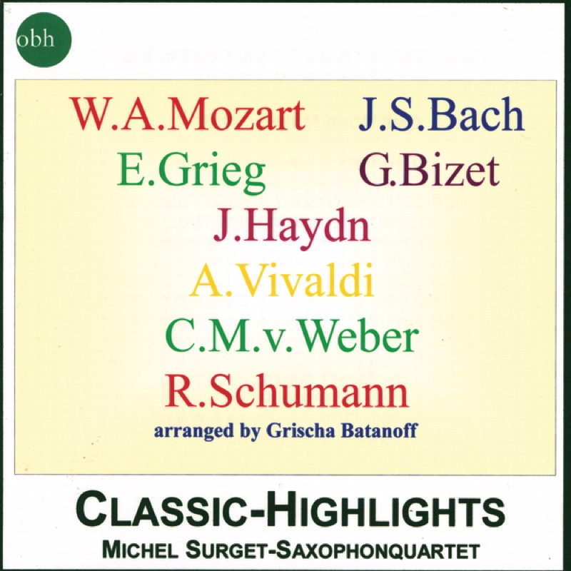 Rondo alla turca (Mozart / Batanoff) - Michel Surget - Saxophonquartet ...