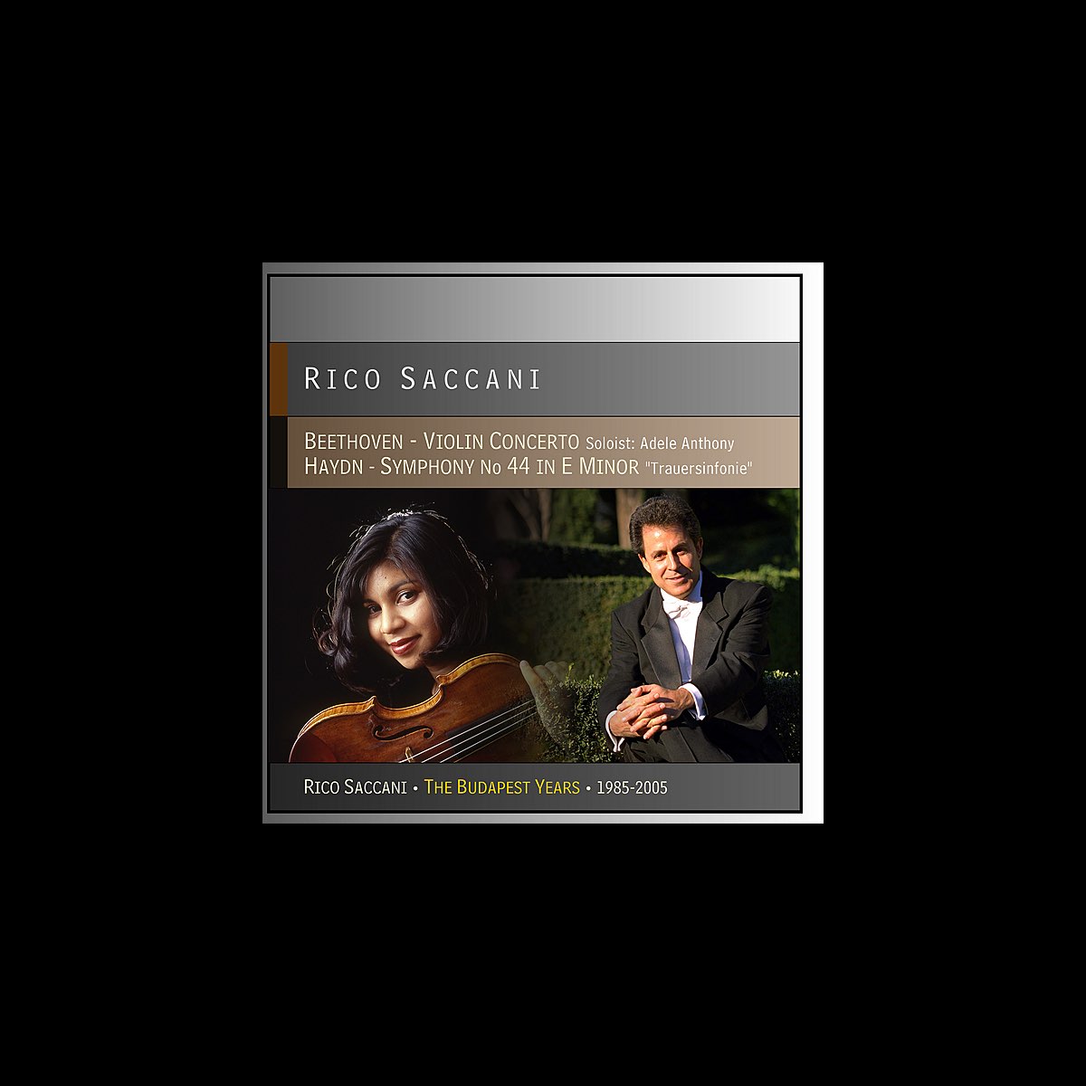 ‎Beethoven: Violin Concerto - Haydn: Symphony No. 44 in E Minor - Album ...