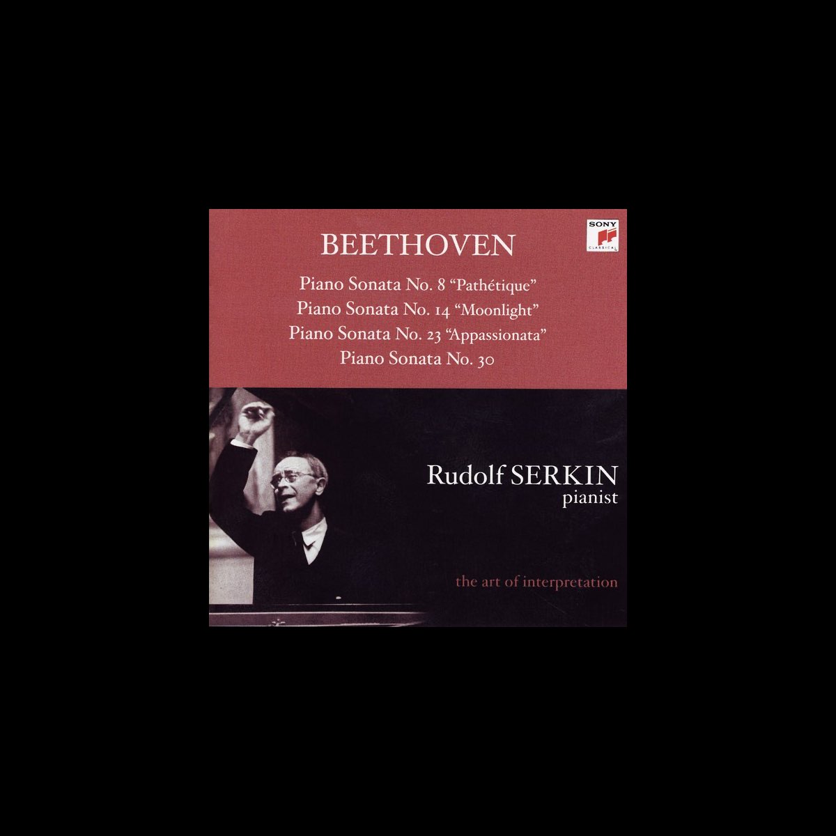 Beethoven: Piano Sonatas No. 8 "Pathétique"; No. 14 "Moonlight"; No. 23 ...