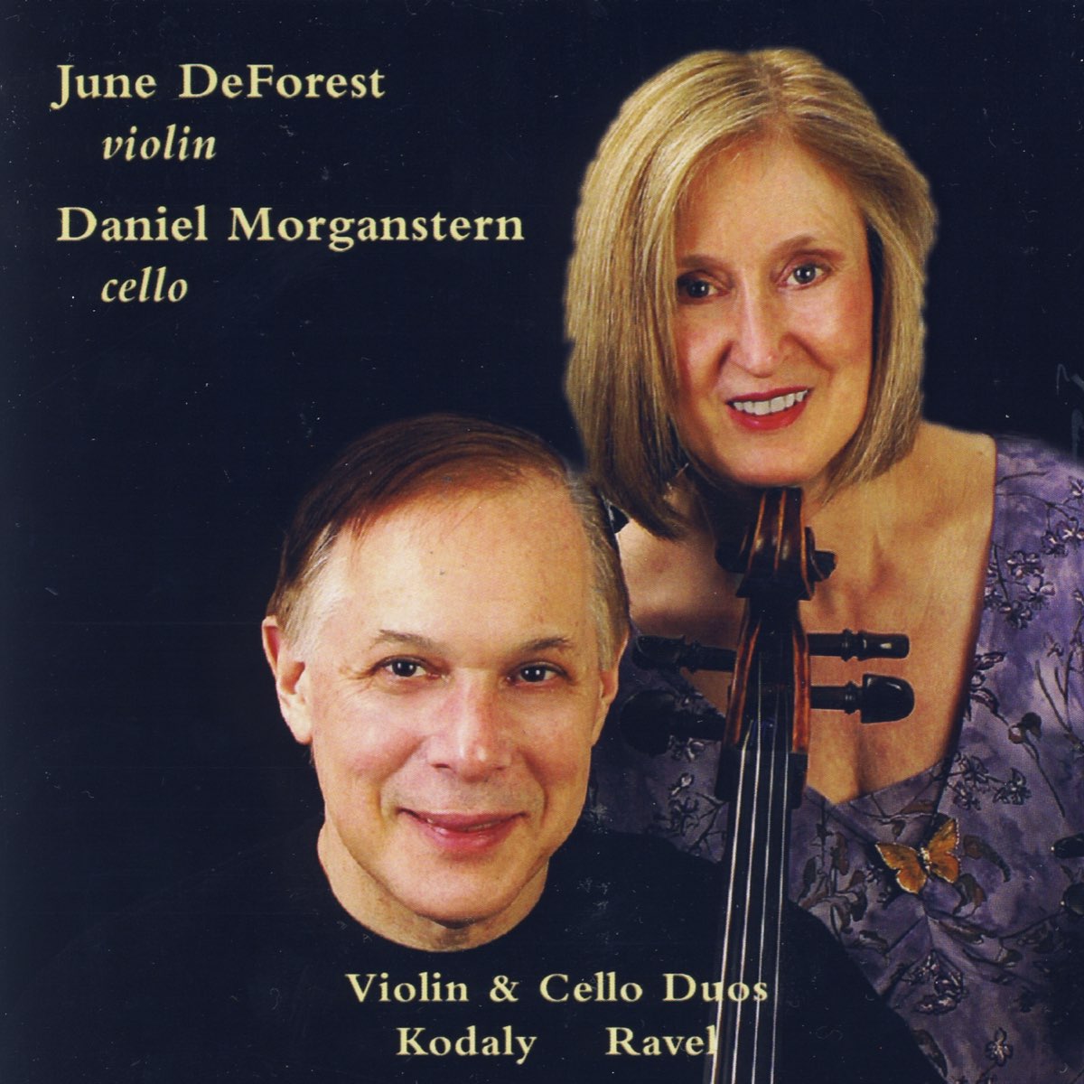 ‎Kodaly & Ravel Violin & Cello Duos de June DeForest & Daniel ...