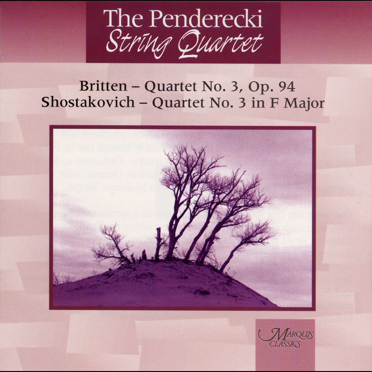 ‎Britten and Shostakovich: String Quartets - Album by Penderecki String Quartet - Apple Music