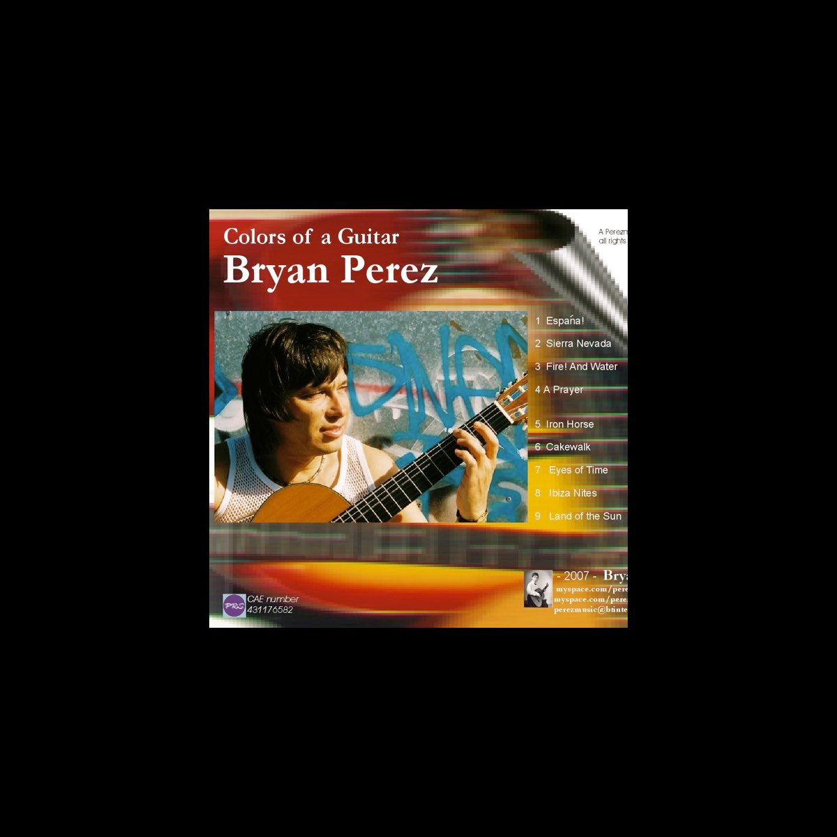 ‎Colors of a Guitar - Album by Bryan Perez - Apple Music