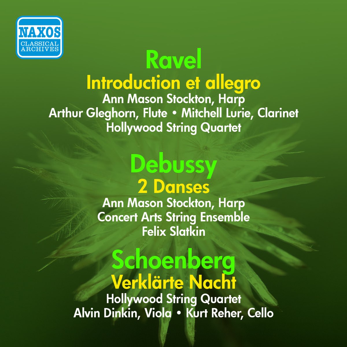 ‎Ravel: Introduction Et Allegro - Debussy: Danses Sacree Et Profane ...
