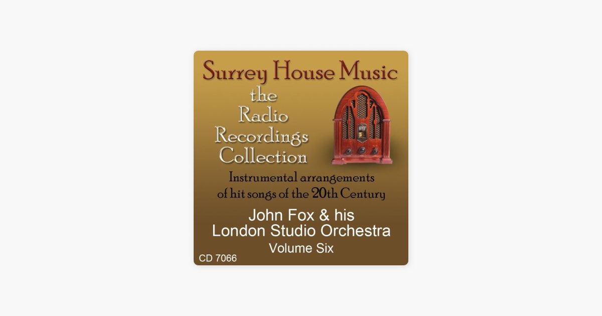 ‎John Fox & His London Studio Orchestra, Vol. Six - Album by John Fox ...