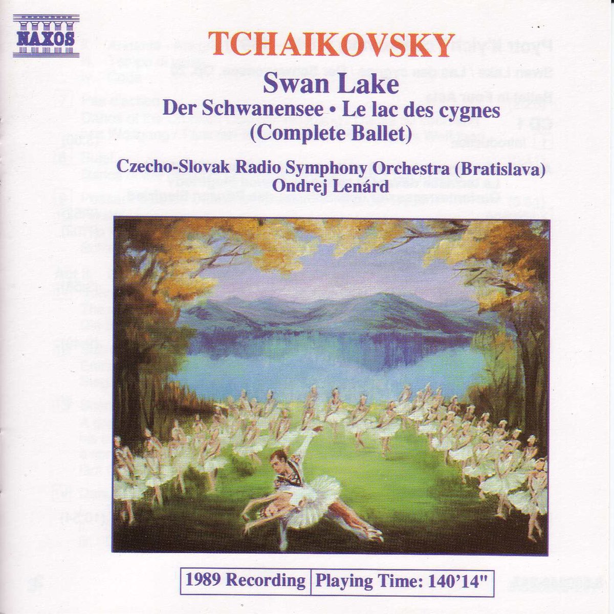 ‎Tchaikovsky: Swan Lake (Complete Ballet) - Album by Slovak Radio ...