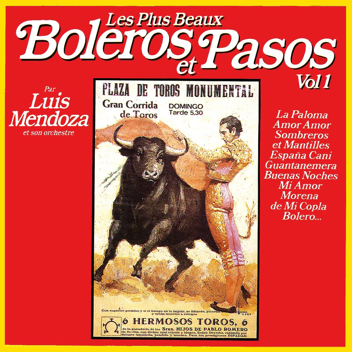‎The Most Beautiful Boleros and Pasos Vol. 1 (Les Plus Beaux Boléros Et ...