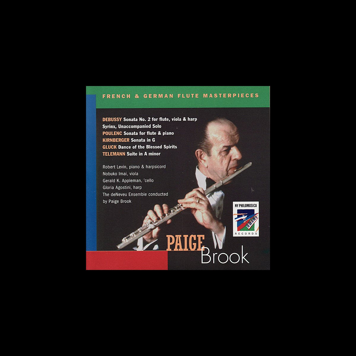 ‎French & German Flute Masterpieces - Album by Paige Brook, Robert ...