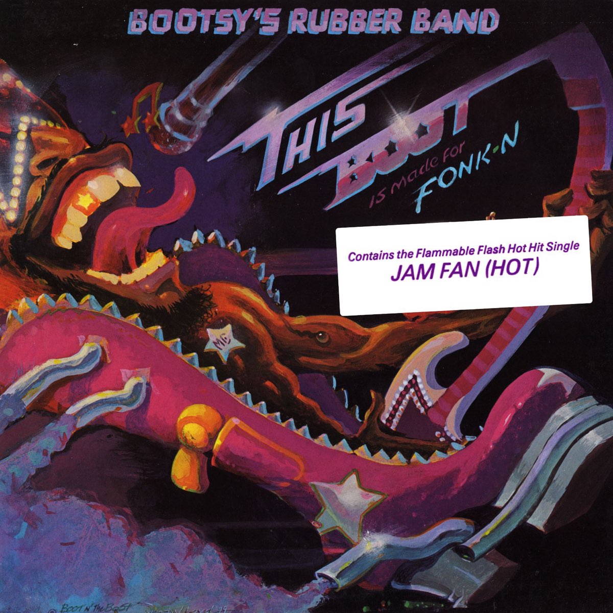 This Boot Is Made for Fonk-N》- Bootsy Collins & Bootsy's Rubber Band的专辑 ...