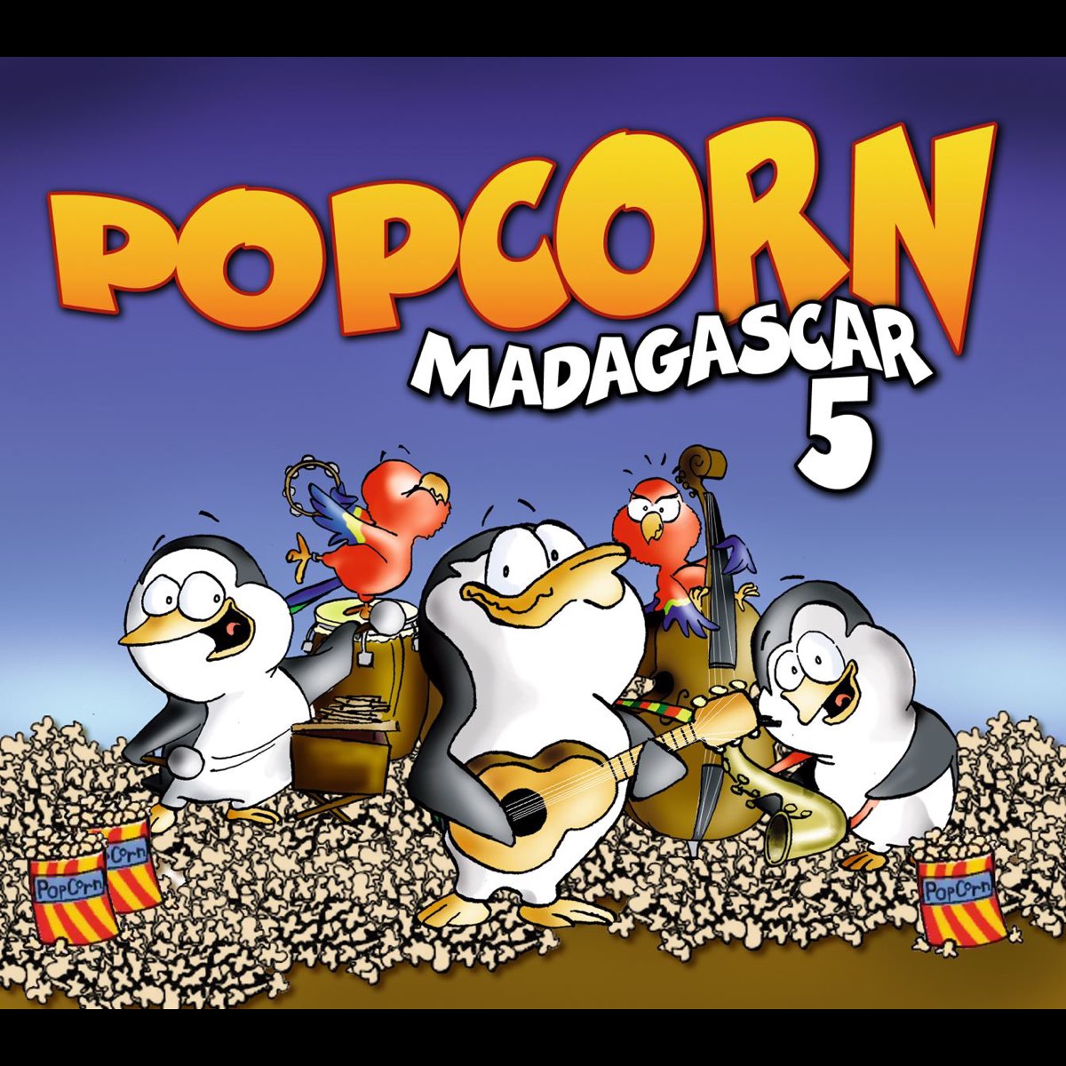 ‎Popcorn - EP - Album by Madagascar 5 - Apple Music