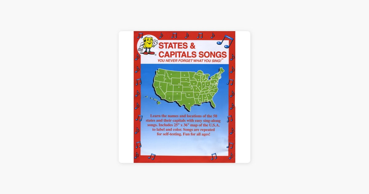 ‎States and Capitals Songs - Album by Kathy Troxel - Apple Music
