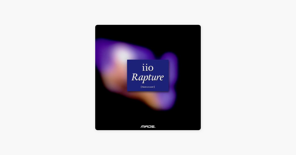 ‎Rapture (Euro Remixz) - Iio의 노래 - Apple Music