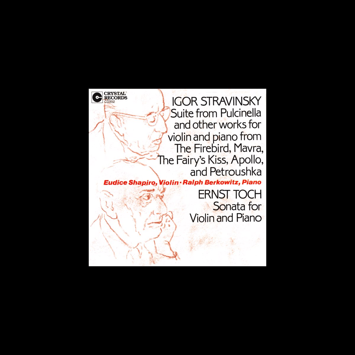 ‎Eudice Shapiro & Ralph Berkowitzの「Stravinsky & Toch」をApple Musicで