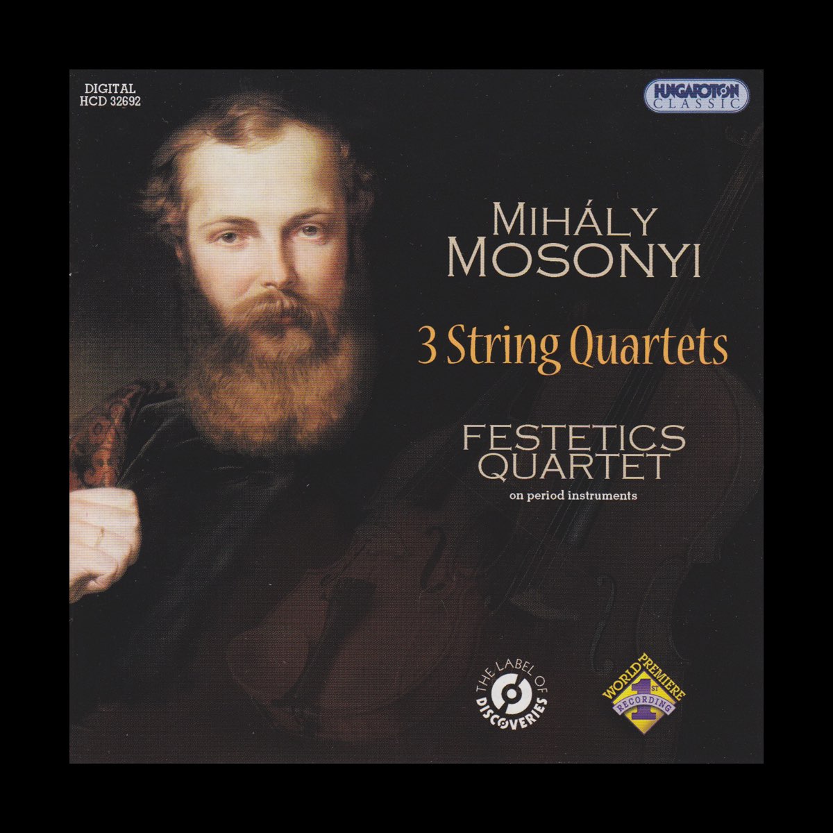 ‎3 String Quartets (Hungaroton Classics) - フェシュテティーチ四重奏団のアルバム - Apple Music