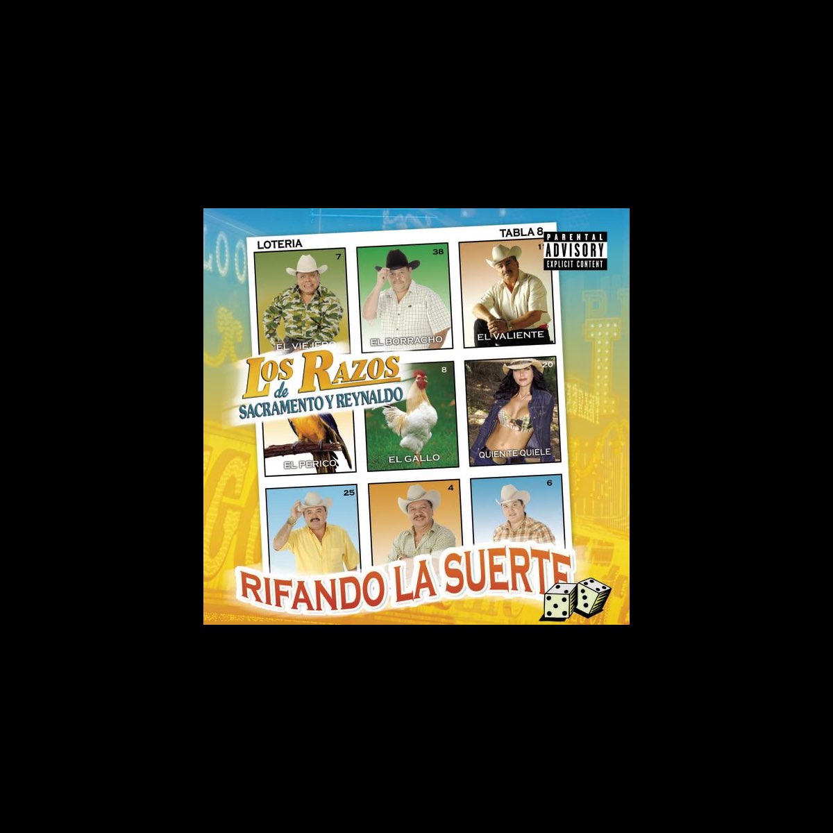 Rifando la Suerte” álbum de Los Razos en Apple Music