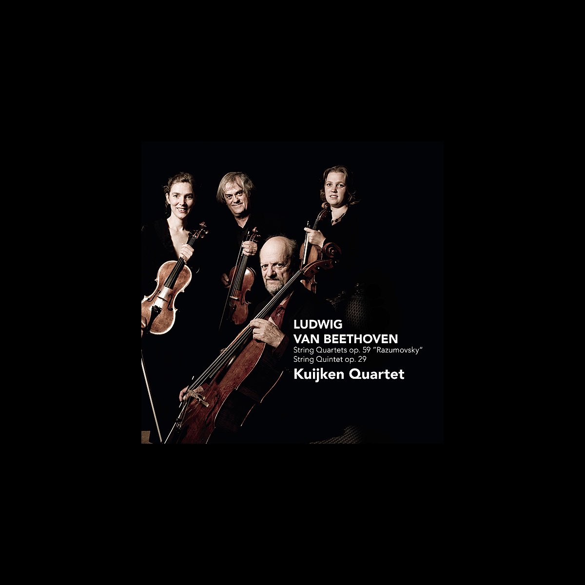 Beethoven: String Quartets op. 59 Razumovsky, String Quintet op. 29 ...
