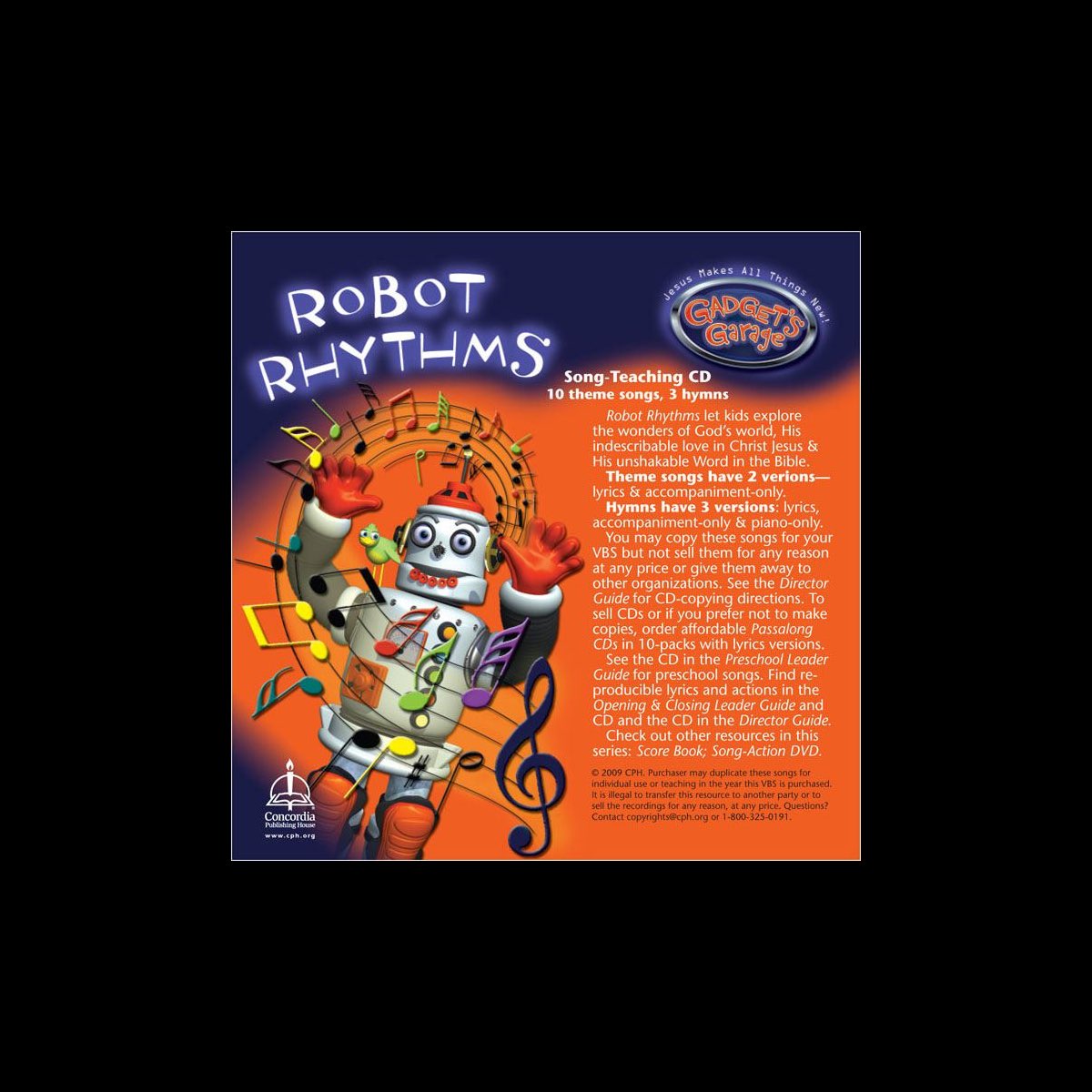 ‎Gadget's Garage: Robot Rhythms - Album by Concordia Publishing House ...