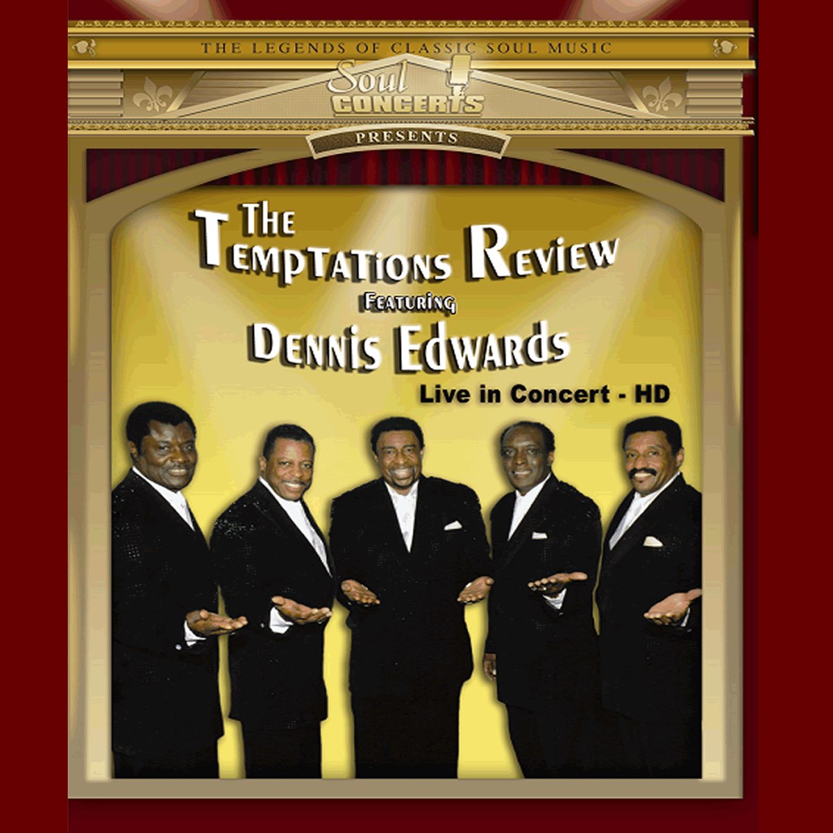 ‎Temptations Review Featuring Dennis Edwards: Live In Concert - Album ...