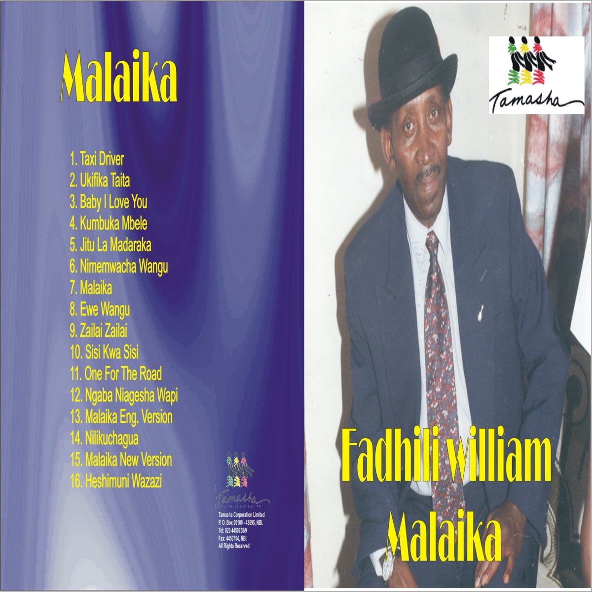 ‎Malaika - Fadhili Williamのアルバム - Apple Music