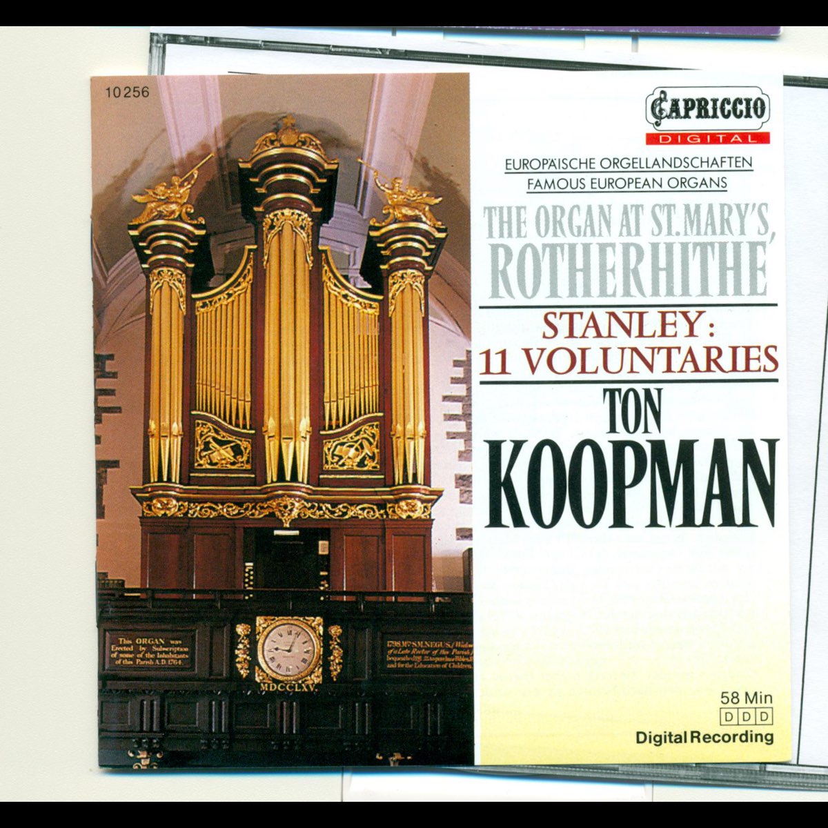‎Stanley, J.: Organ Voluntaries, Opp. 5-7 – Album von Ton Koopman ...