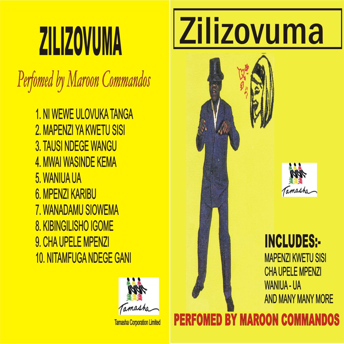 ‎Zilizovuma (Swahili Love Songs) - Album by Maroon Commandos - Apple Music