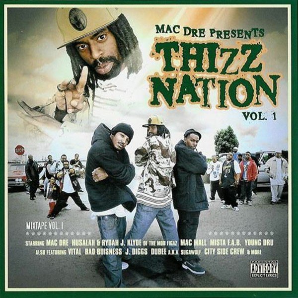 Logotipo De Mac Dre Thizz Nation #bayarea #macdre #thizz #mural #fyp