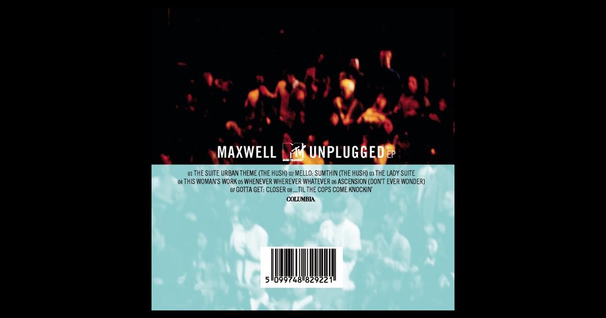 ‎Maxwell Mtv Unplugged - Album by Maxwell - Apple Music