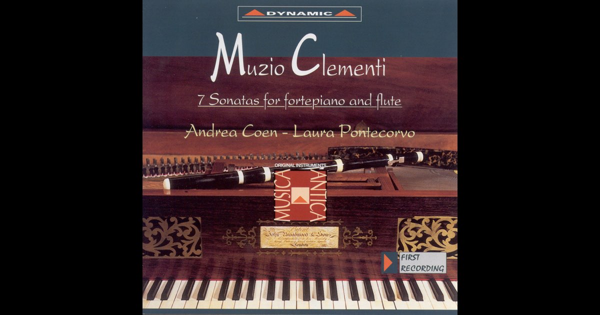 ‎Альбом «Clementi: 7 Sonatas for Fortepiano and Flute» — Andrea Coen ...