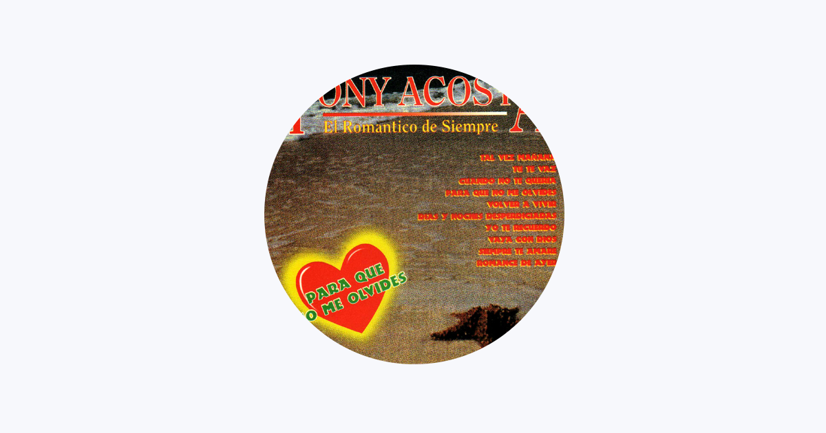 ‎Tony Acosta - Apple Music