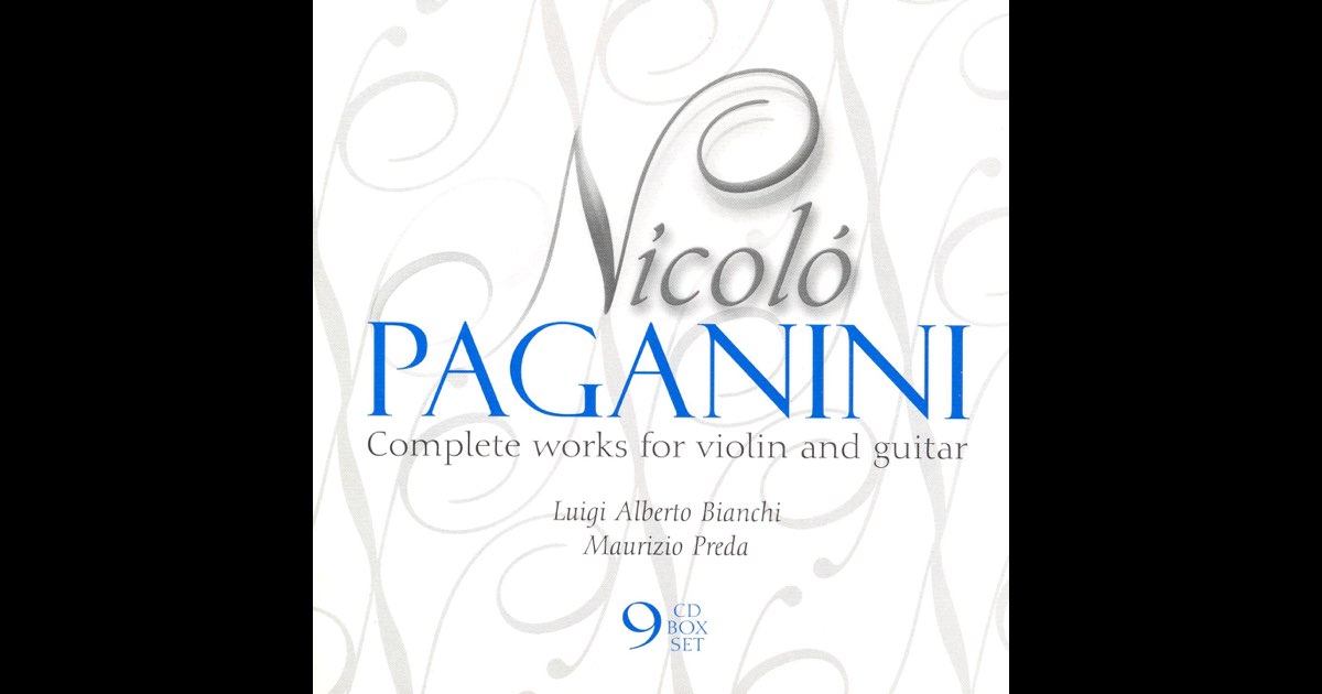 ‎PAGANINI: Works for Violin and Guitar (Complete) - Album by Luigi ...
