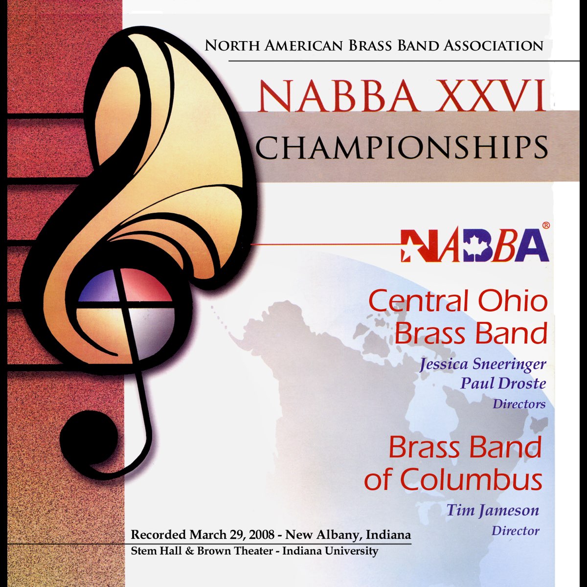‎NABBA XXVI 2008 Championships Central Ohio Brass Band Brass Band of ...