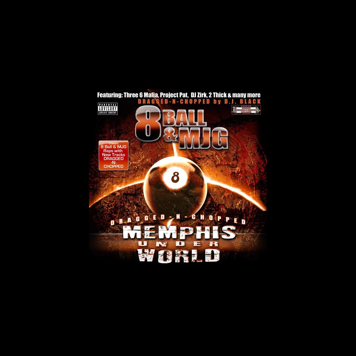 ‎Memphis Underworld: Dragged-N-Chopped - Album by 8Ball & MJG - Apple Music