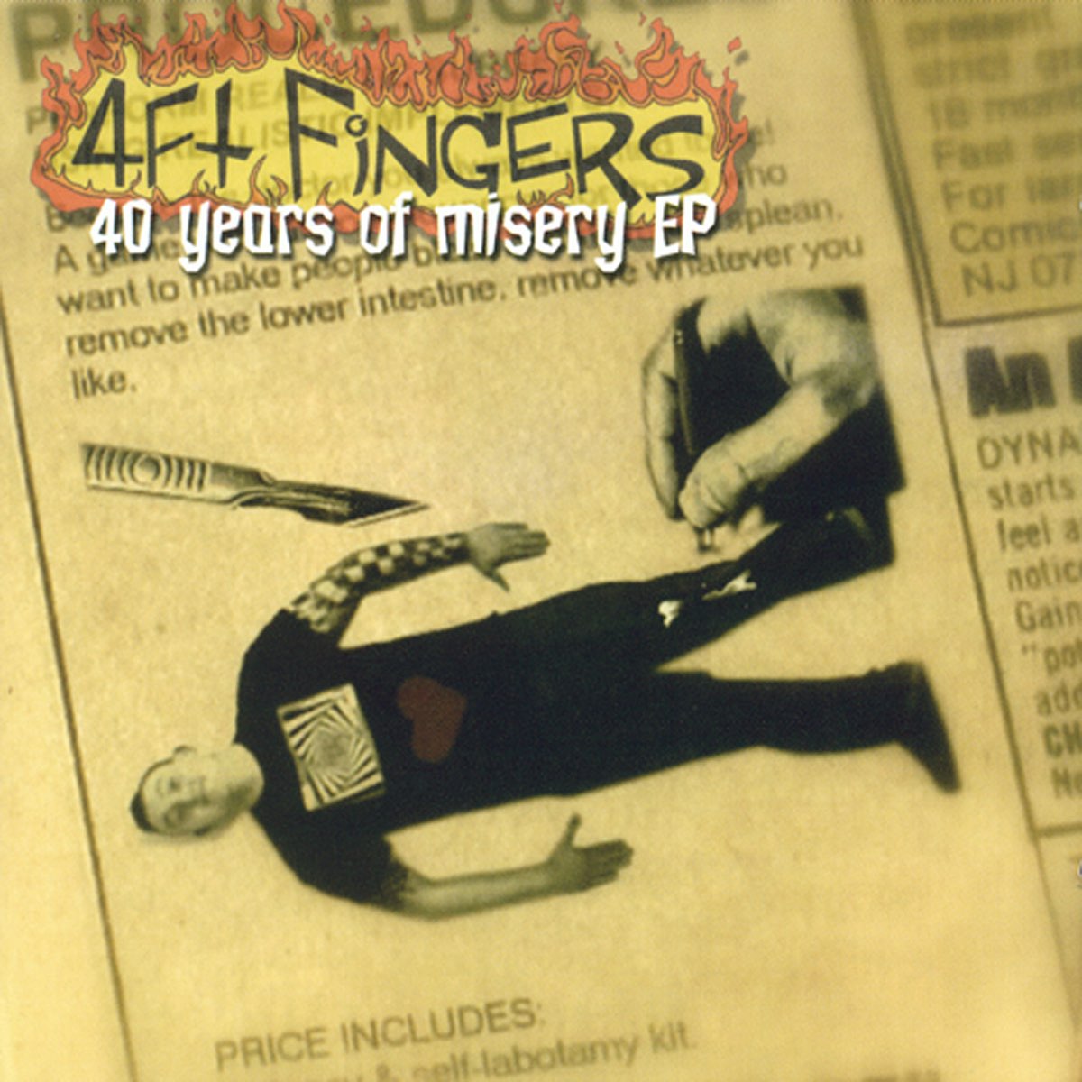 ‎40 Years of Misery - EP - Album by 4ft Fingers - Apple Music