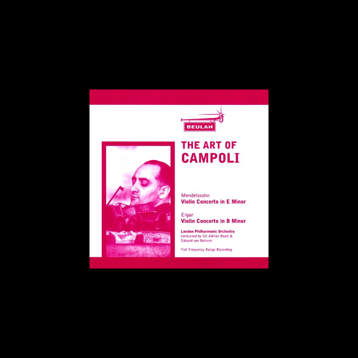 ‎The Art of Campoli - Album by Alfredo Campoli & London Philharmonic ...
