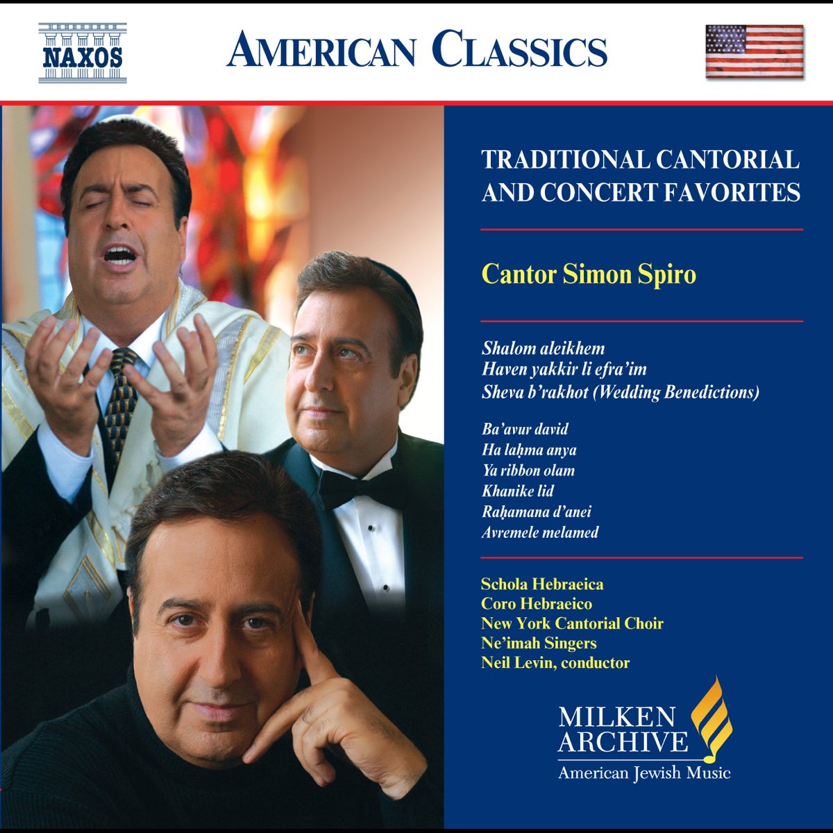‎Spiro, Simon: Traditional Cantorial and Concert Favorites - Album by ...