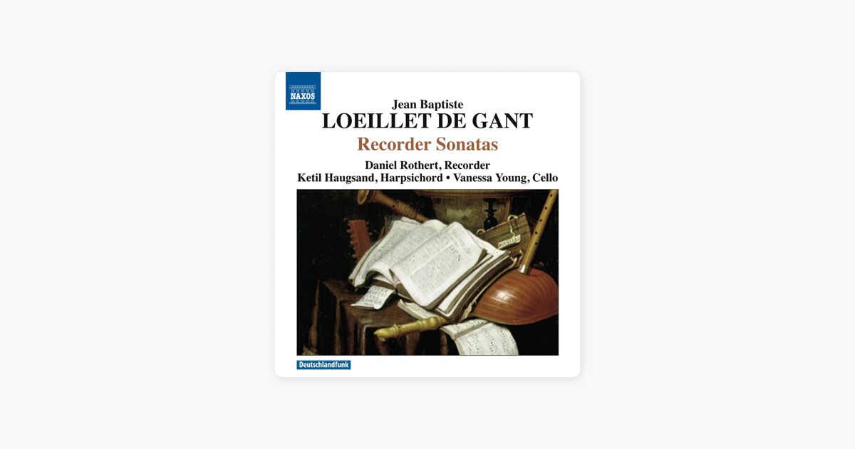 ‎Recorder Sonata in D minor, Op. 2, No. 3: I. Vivace - Daniel Rothert ...
