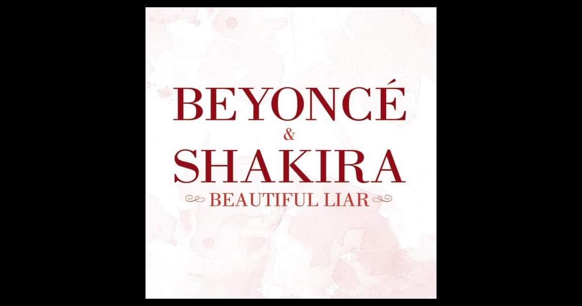 â žbeautiful Liar Freemasons Remix Edit Single Album By Beyoncã
