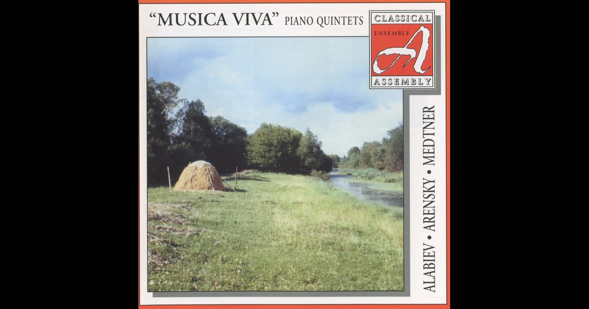 ‎Alabiev - Arensky - Medtner: Piano Quintets - Album by Alexander Rudin ...