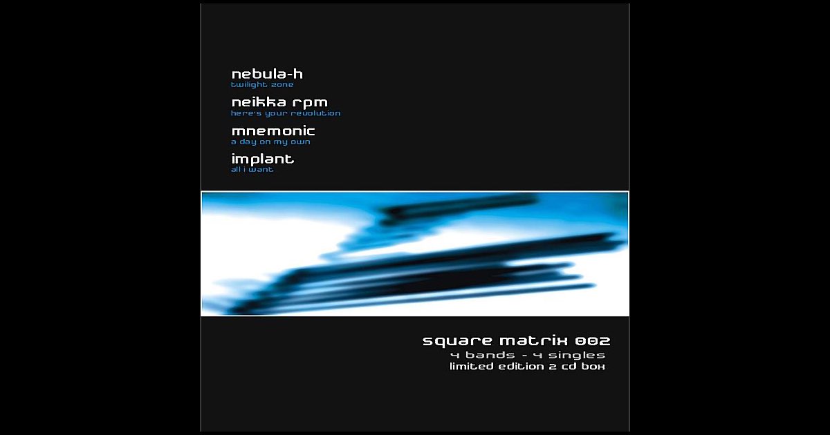 Square Matrix 002 - Limited Edition Bonus Disc (Out of Print,,Bonus ...