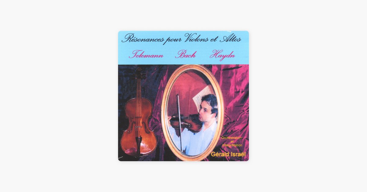 ‎Bach Suite3 (trans. for Viola) Prelude - Canción de Gerald Israel ...