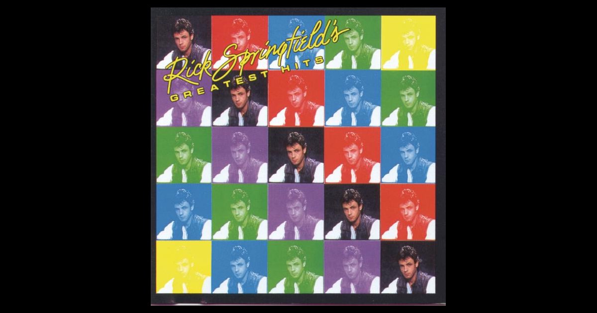 ‎Rick Springfield: Greatest Hits - Album by Rick Springfield - Apple Music