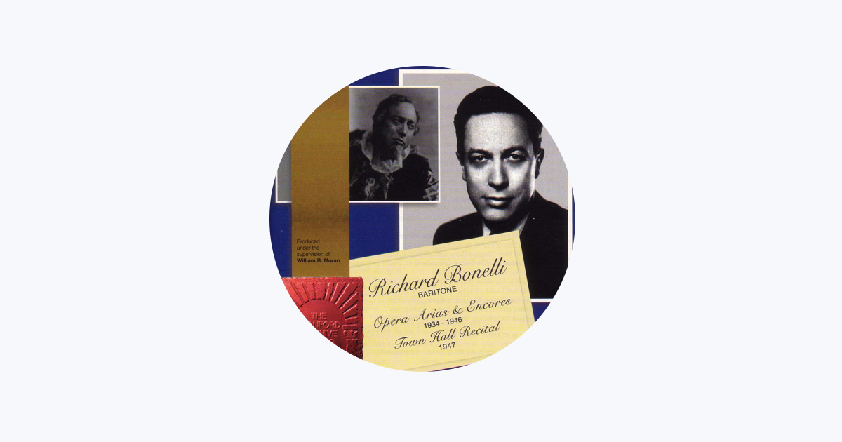 ‎Richard Bonelli - Apple Music